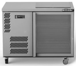 Glass Chiller - One Door Spring Loaded Glass ChillerGC1UGDSL